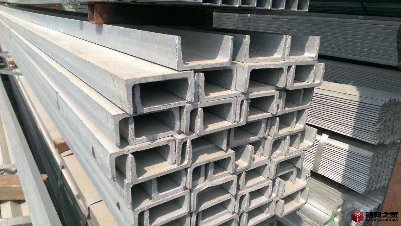 热镀锌槽钢Q235B非标轻型6米9米8#/10#/12#/14#30#U型钢型材冷镀-槽钢_型材_-钢材之家网
